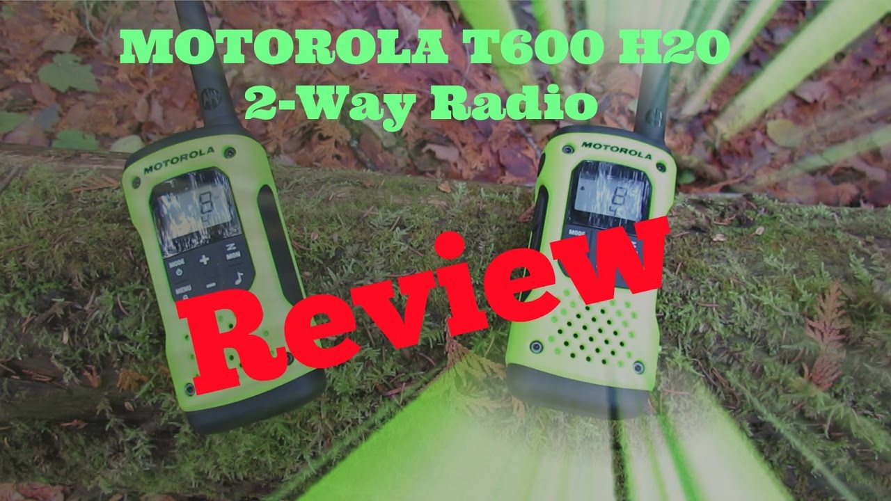 Motorola T600 H2O Radio Review - YouTube