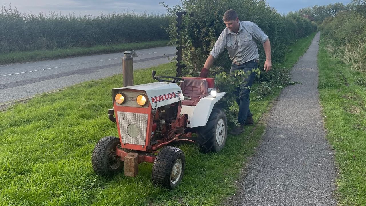 Gutbrod 1032 Finger Bar Mower - YouTube