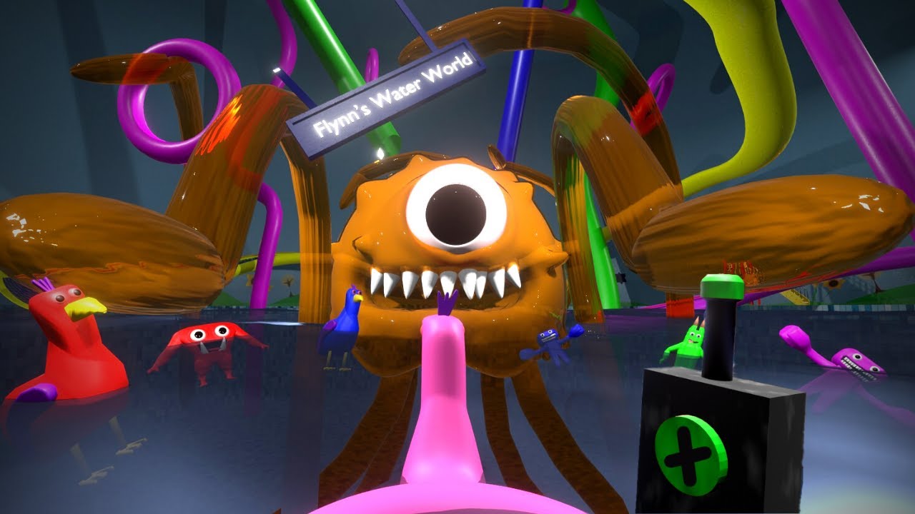 Garten of BanBan: Chapter 2 Stinger Flynn Wanna PLAY a GAME? #10 - YouTube