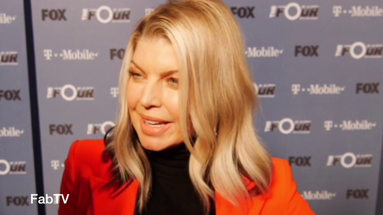 Fergie at "The FOUR" red carpet - YouTube