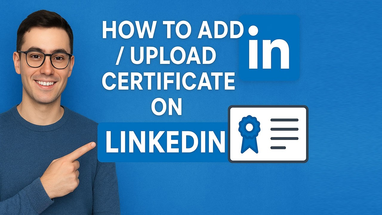 How to Add / Upload Certificate on LinkedIn | Add Your Achievements ...