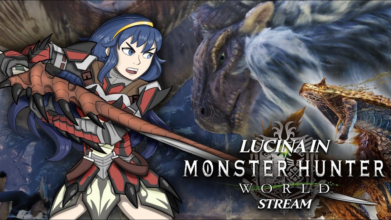 [MHW Modded x Fire Emblem] Lucina Goes Moose Huntin' - YouTube