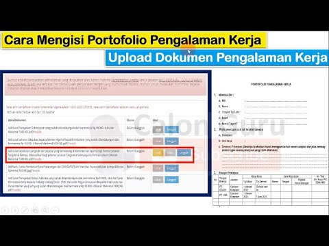 Cara Mengisi Portofolio Pengalaman Kerja PPPK dan Surat Keterangan Pengalaman Kerja PPPK 2022 ...