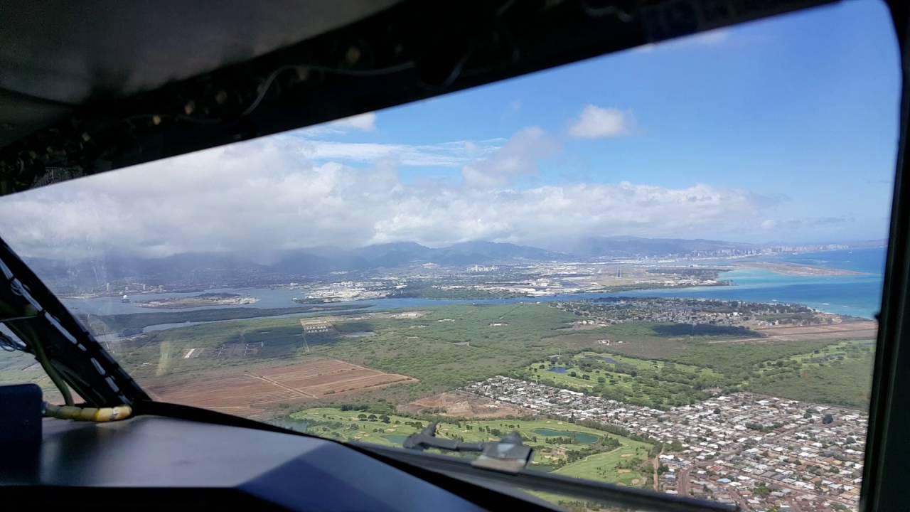 Approach and Landing at PHNL - YouTube