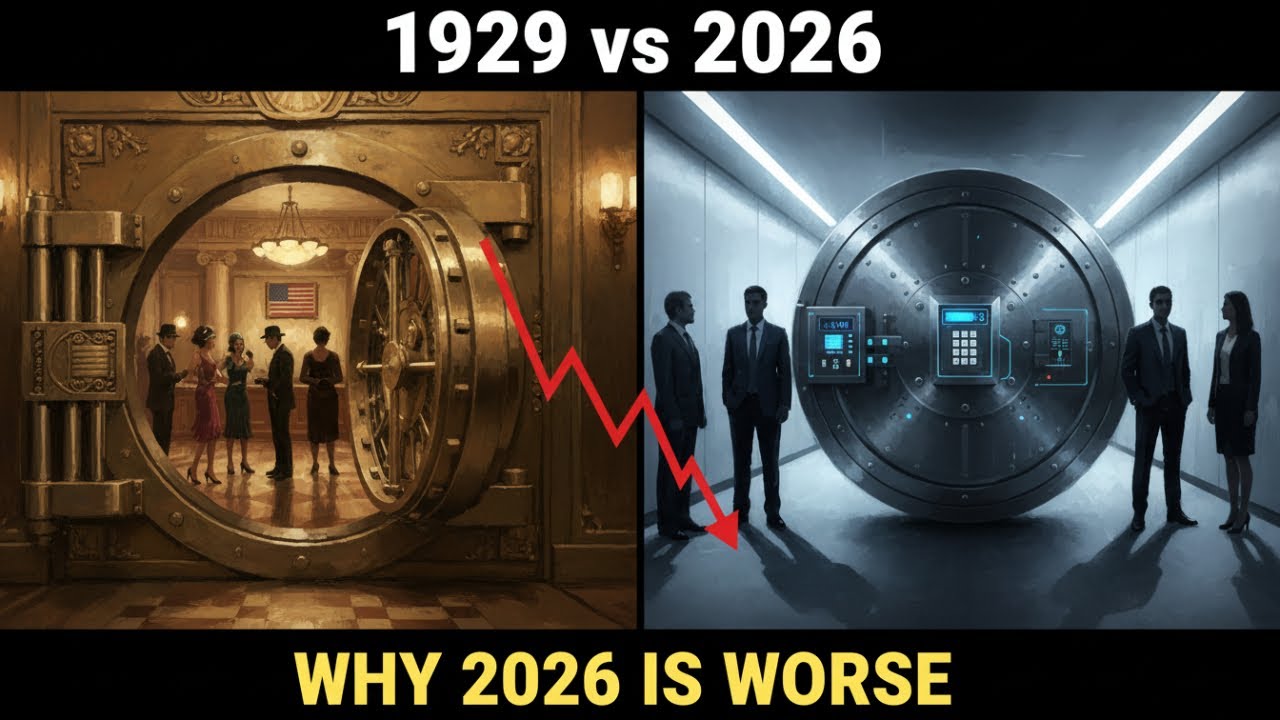 Why Your Savings Are Trapped: The 2026 Collapse vs 1929 - YouTube