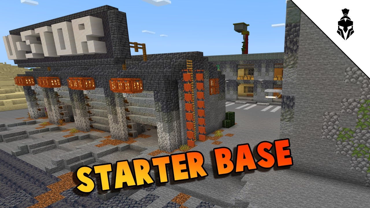 I Spent 1 Week Building a Starter Base Like a PRO! - YouTube