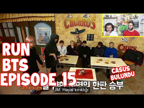 K-POP TEPKİ | RUN BTS #15. BÖLÜM TÜRKÇE TEPKİ(REACTİON) | Run BTS! 2017 - EP.15