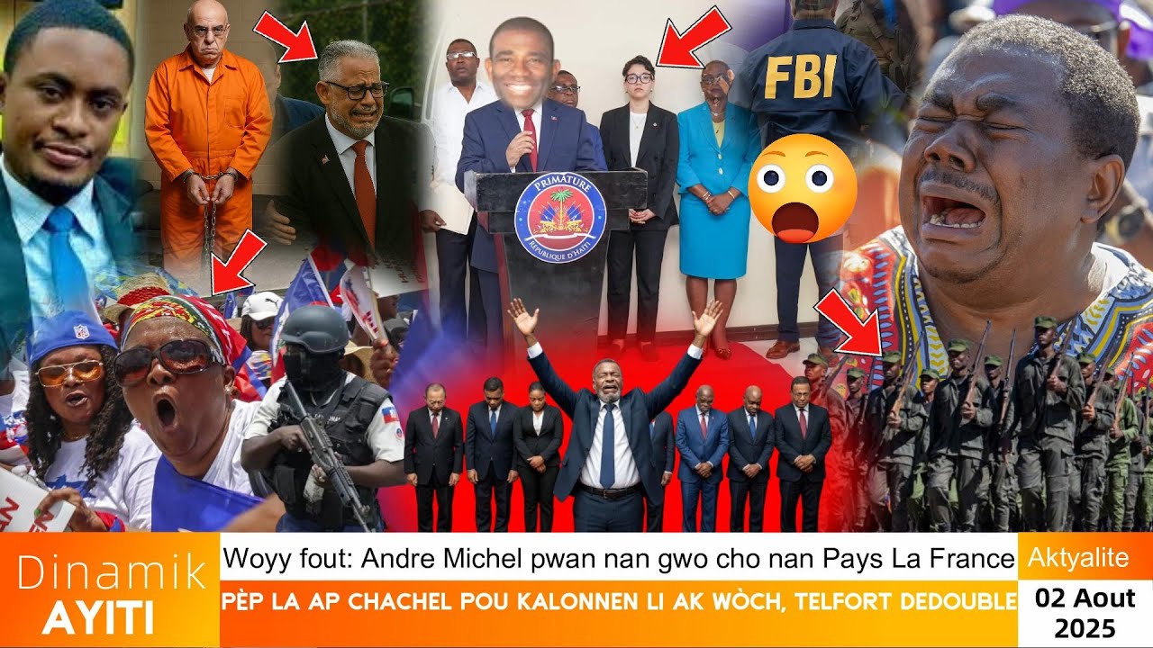 Woyy fout: Viktwa!! Pou Guy Phillipe, Andre Michel pwan nan gwo cho La ...