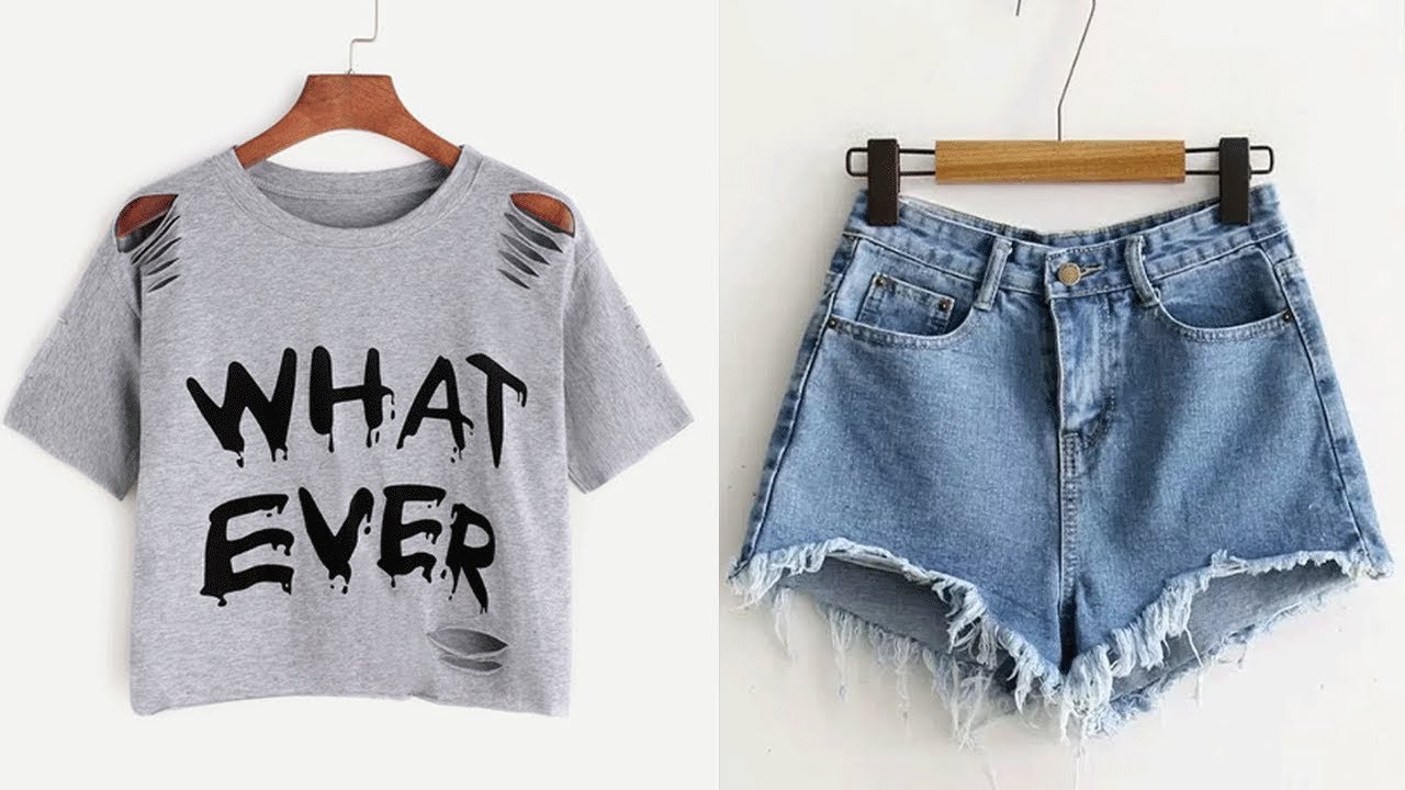 DIY Cómo Transformar tu Ropa Vieja a Nueva! - YouTube