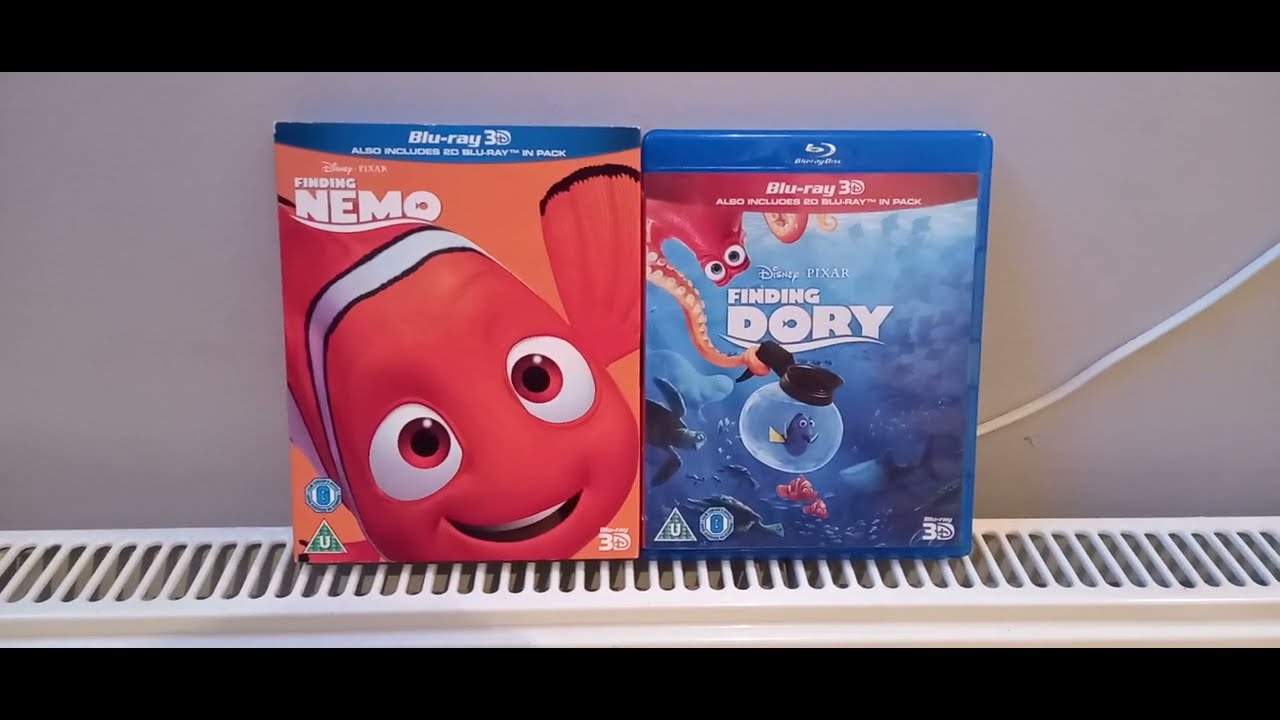 Finding Nemo 2-Movie Collection Blu-ray 3D Unboxing - YouTube