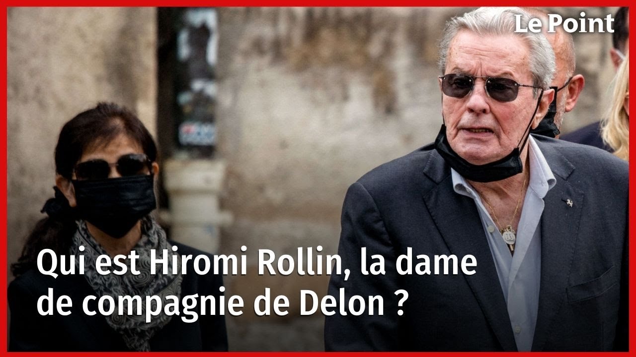 Qui est Hiromi Rollin, la dame de compagnie de Delon ? - YouTube