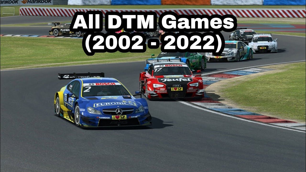 DTM Games Evolution (2002 - 2022) - YouTube