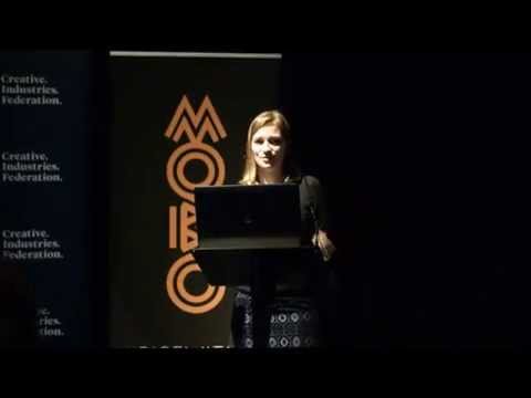 Eliza Easton speaking at the Creative Industries Federation Diversity ...