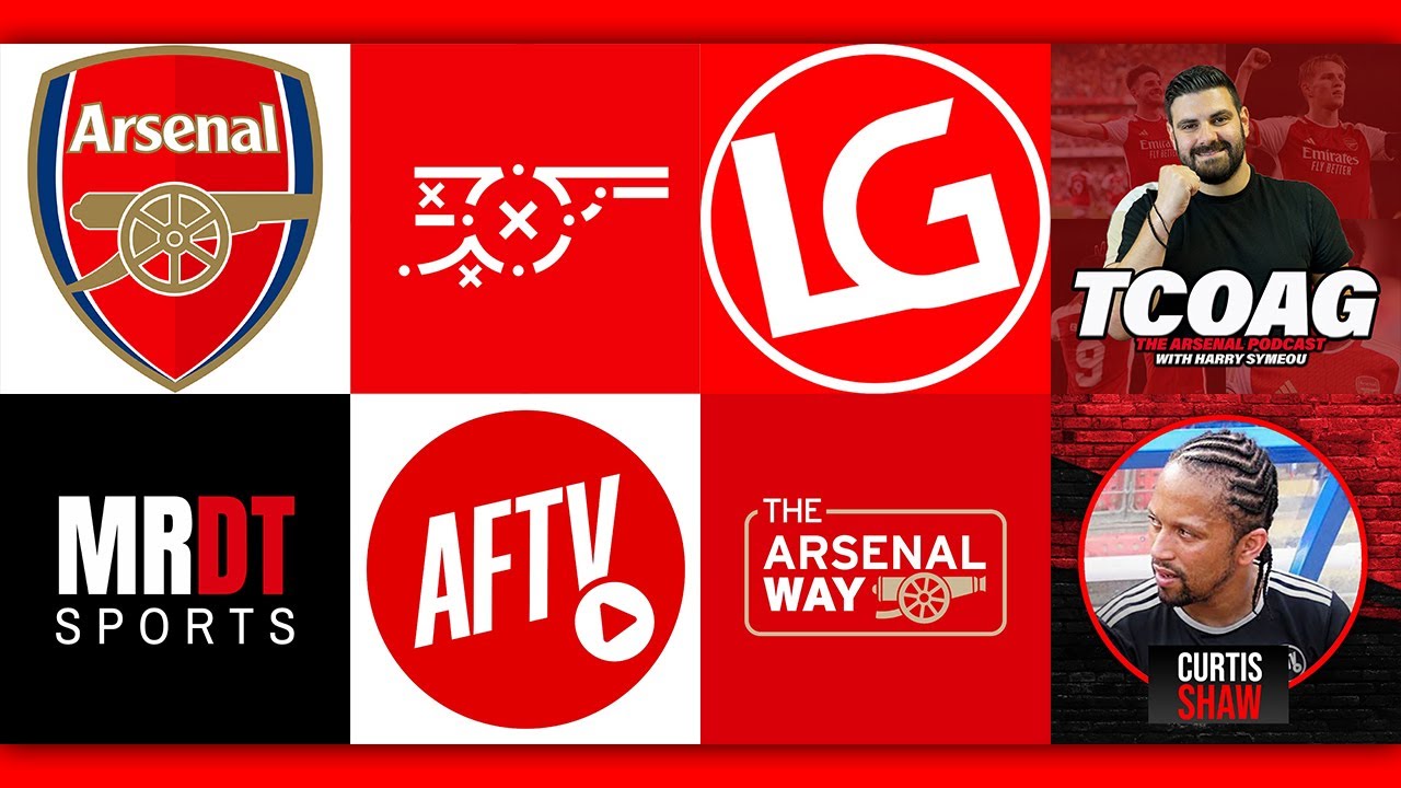 Top 10 Arsenal YouTube Channels - YouTube