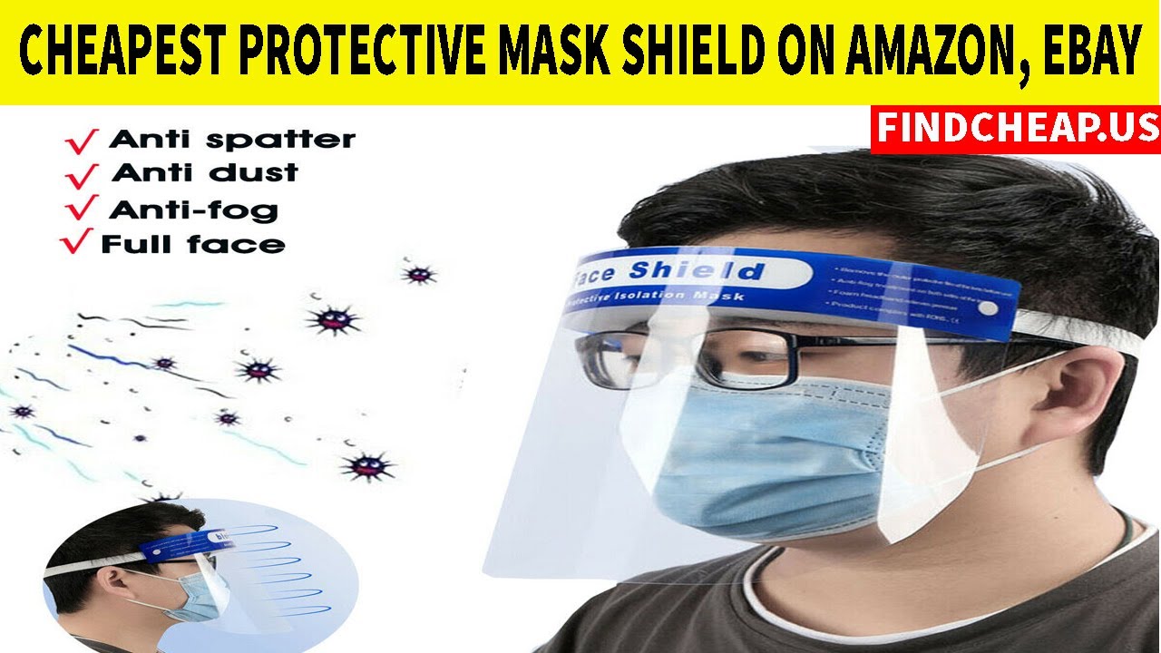 Cheapest Full Face Covering Anti fog Safety Shield Tool Mask Clear ...