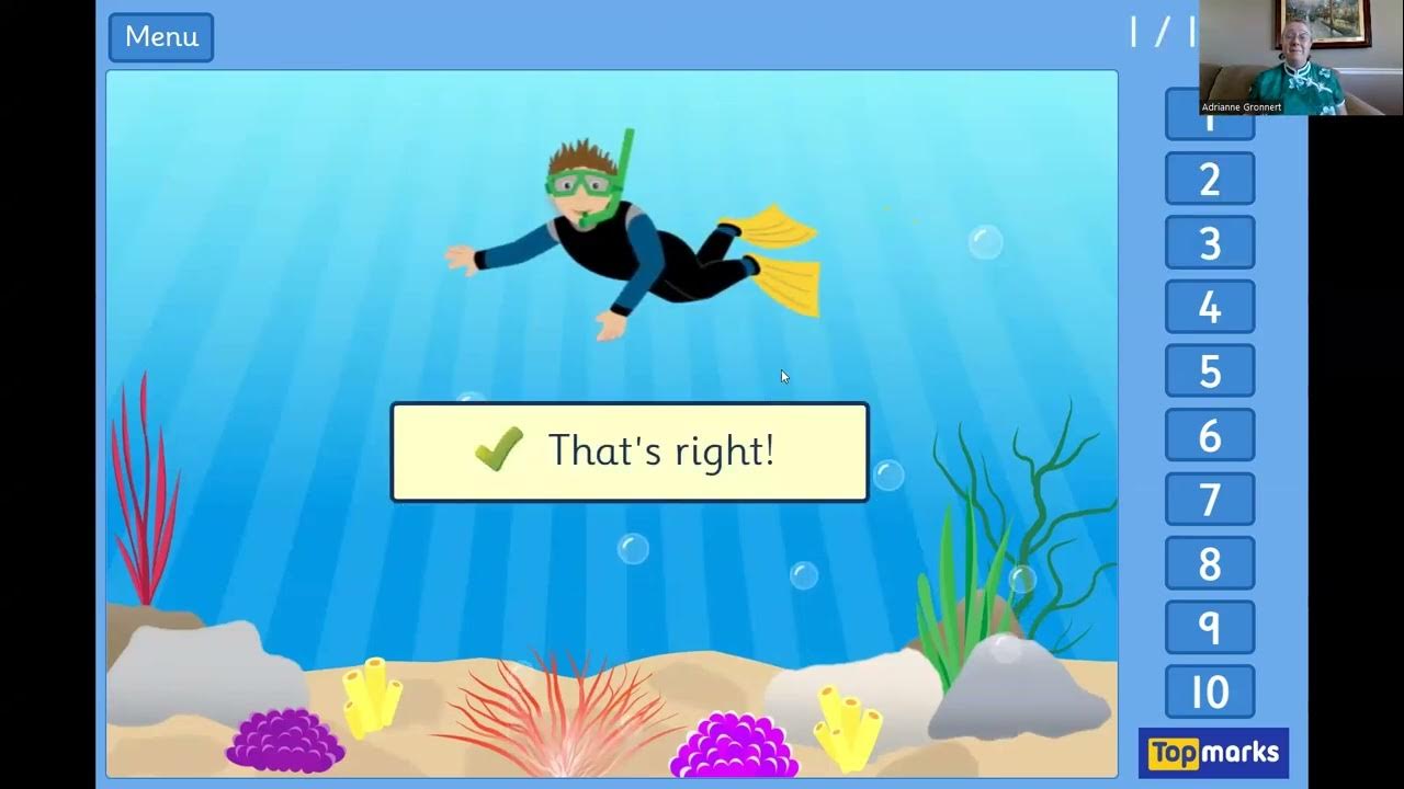 Underwater Counting - YouTube