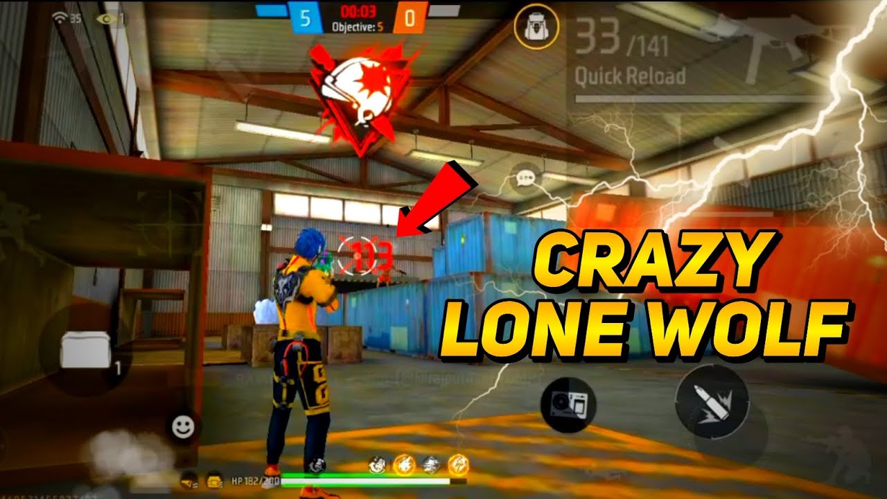 Crazy Lone Wolf Gameplay | Lone Wolf Gameplay | Lone Wolf | Free Fire 🔥 ...