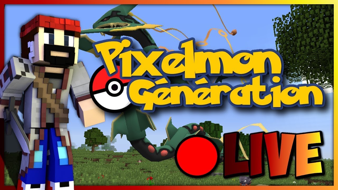 Pixelmon Génération - MEGA Rayquaza et automatisation de pokéballs! [Minecraft][EP 2] - YouTube