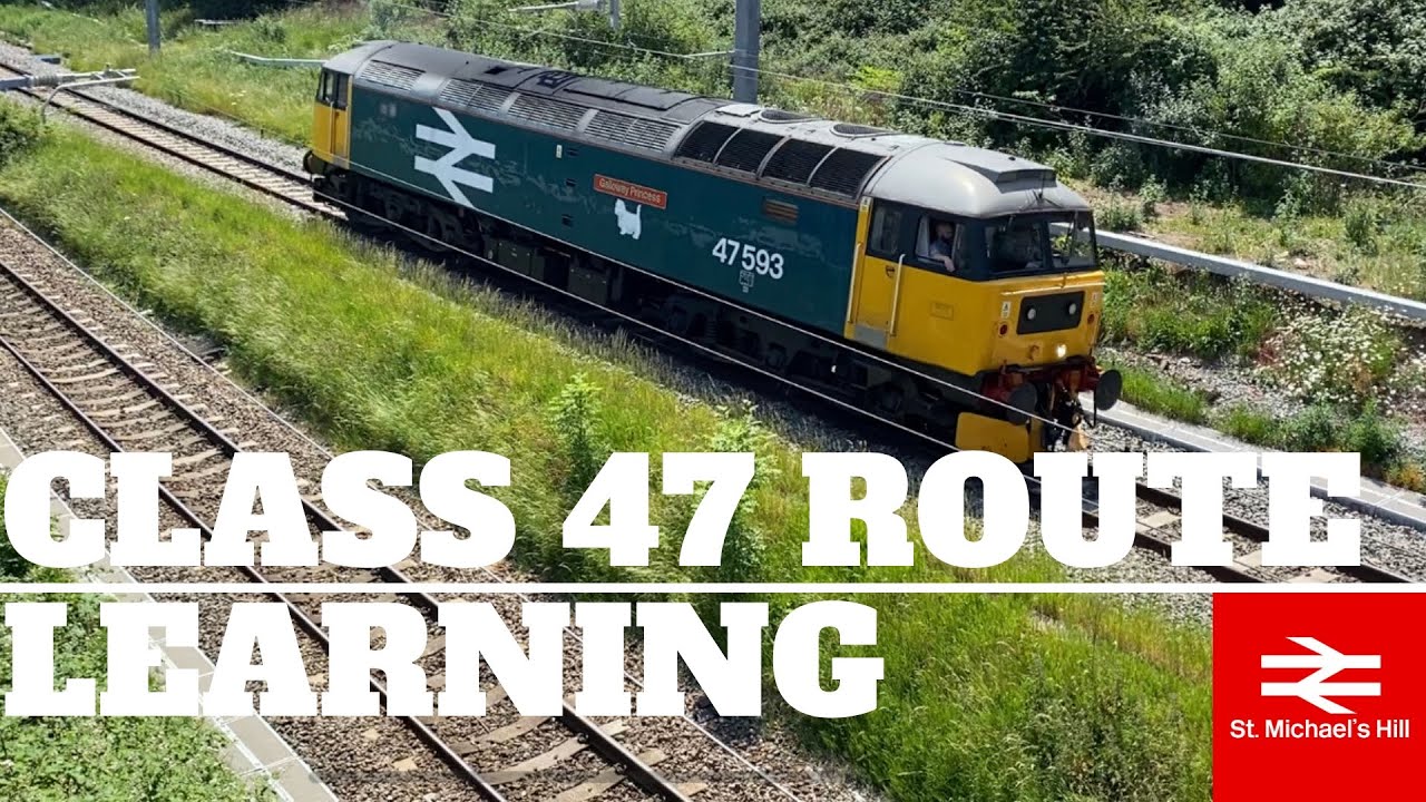 Class 47 on route learning and Royal Scotsman Class 66 on Aggregates ...