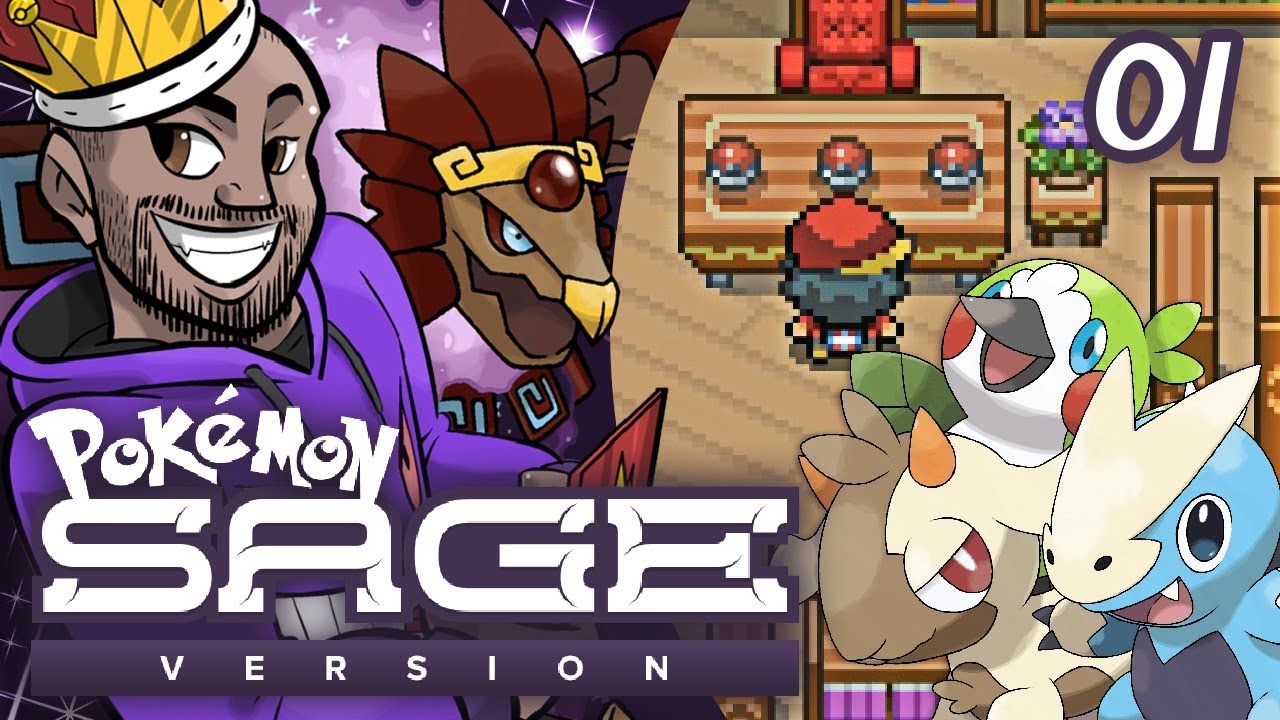Pokémon Sage Let's Play w/ TheKingNappy! - Ep 1 "WHO TO CHOOSE?" - YouTube