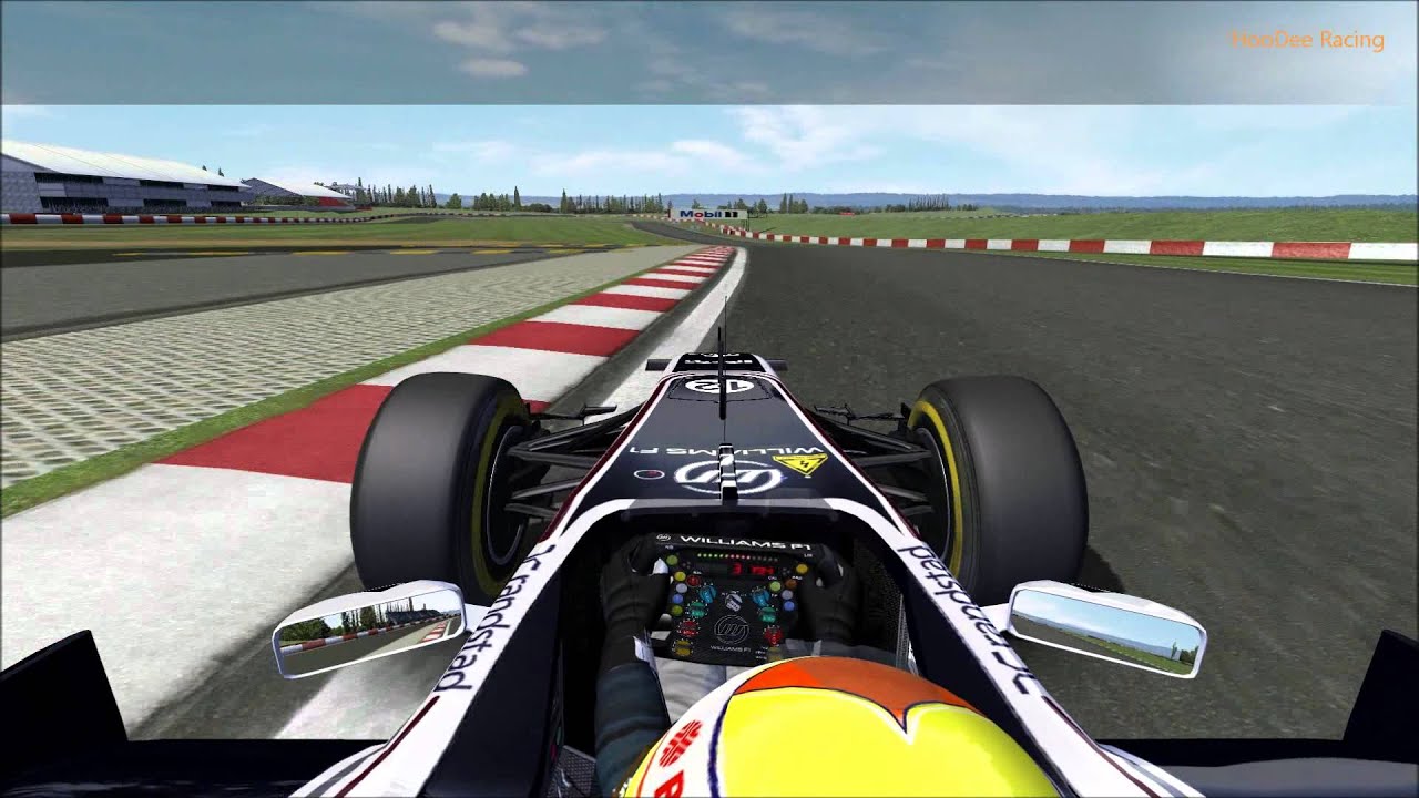 HDR F1 Cup II, Test Silverstone rFactor F1RFT 2011 HD - YouTube
