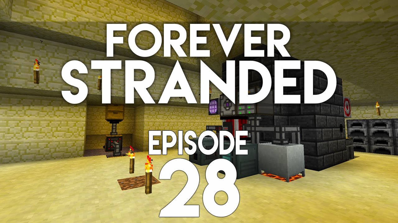 Forever Stranded: BASE UPGRADE! (Modded Minecraft #28) | iJevin - YouTube