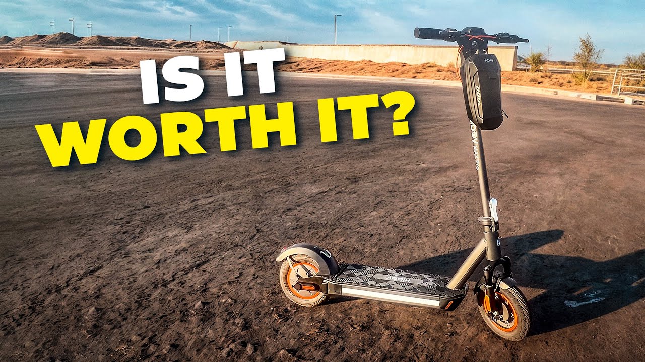 First Person View Review of the Hiboy Max Pro Electric Scooter! - YouTube