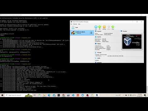 DEVOPS: Using Ansible for provisioning with Vagrant, Oracle VirtualBox, Git Bash on Windows ...