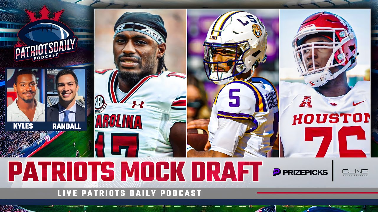 LIVE Patriots Daily: Pro Football Network Mock Draft w/ Dakota Randall ...