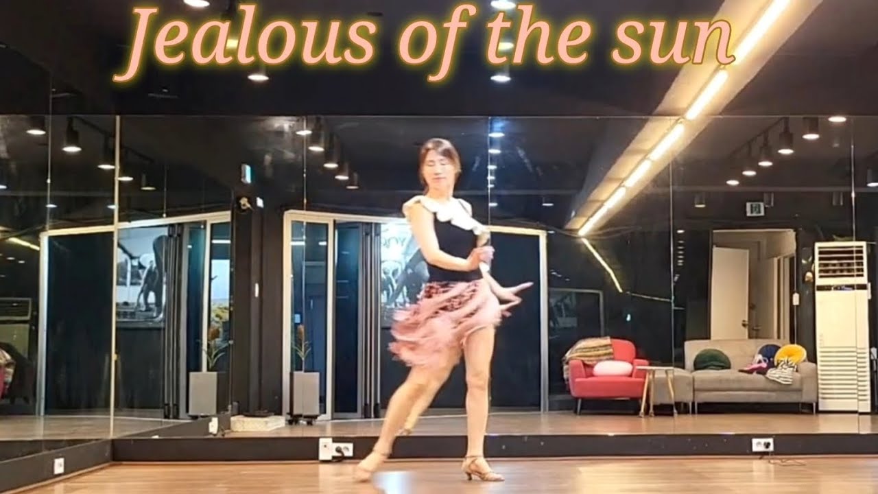 Jealous of the sun line dance - YouTube