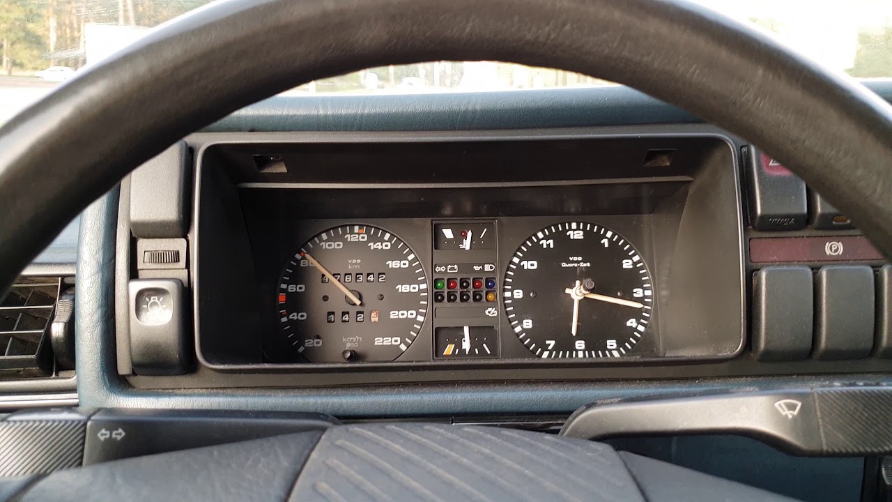 VW Golf II 1.8 automatic acceleration 0-100 - YouTube