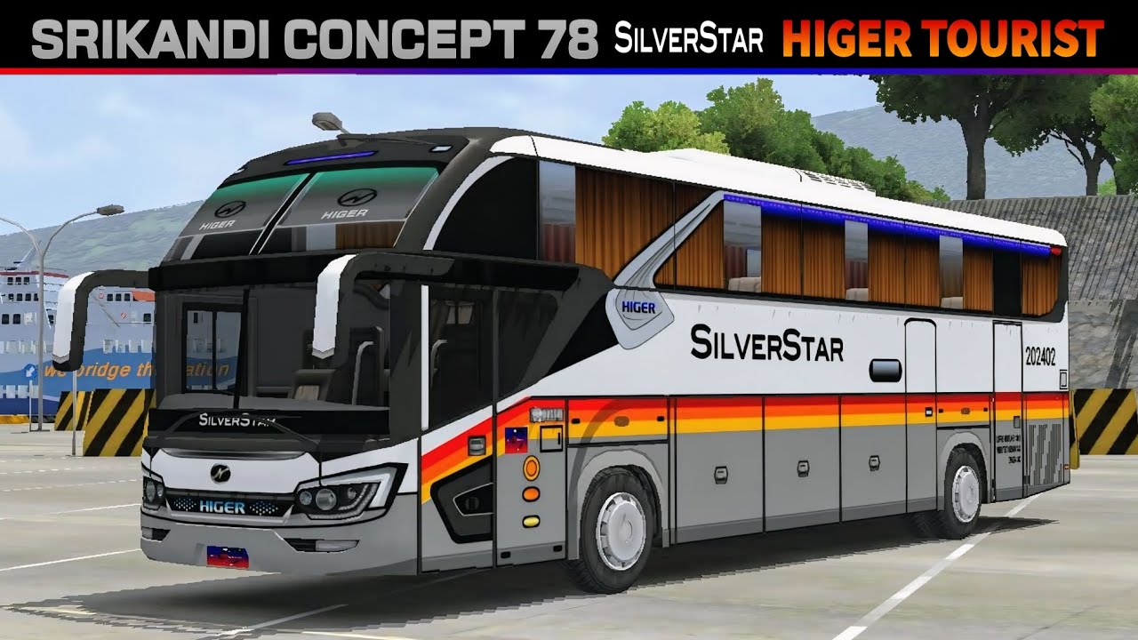 Srikandi Concept 78 | Silver Star Higer Tourist| Bussid Game - YouTube