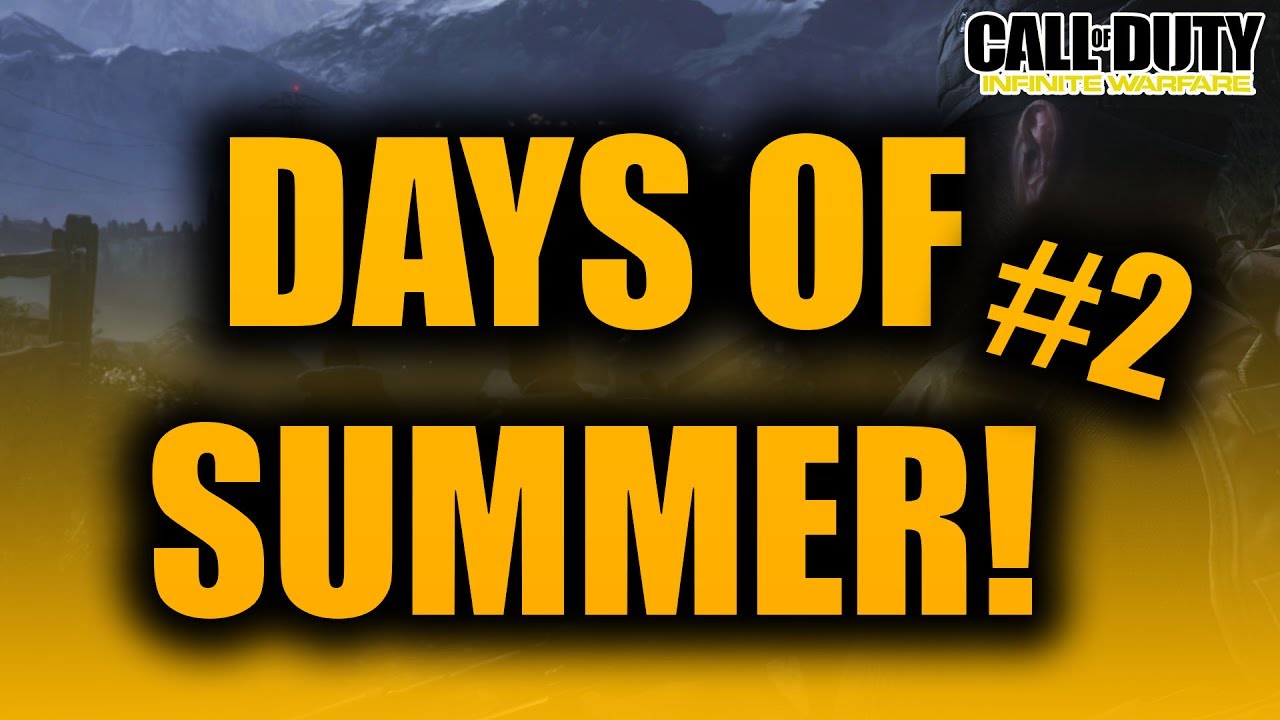 Call of Duty Days of Summer New Gear Recap! | Infinite Warfare, MW:R ...