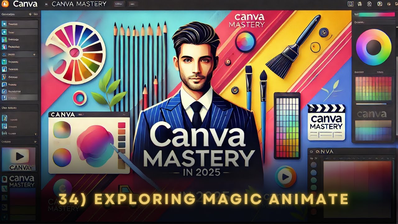 34) Exploring Magic Animate | Canva Mastery Bible - YouTube