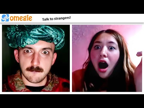 Omegle But Im SCARING EVERYONE AWAY