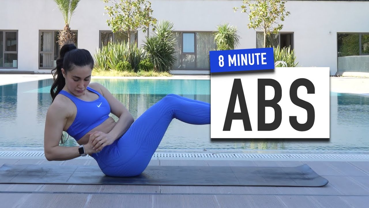 8 MIN Lying AB WORKOUT ⎮ Quick ABS & OBLIQUE ⎮Core Workout⎮ No ...
