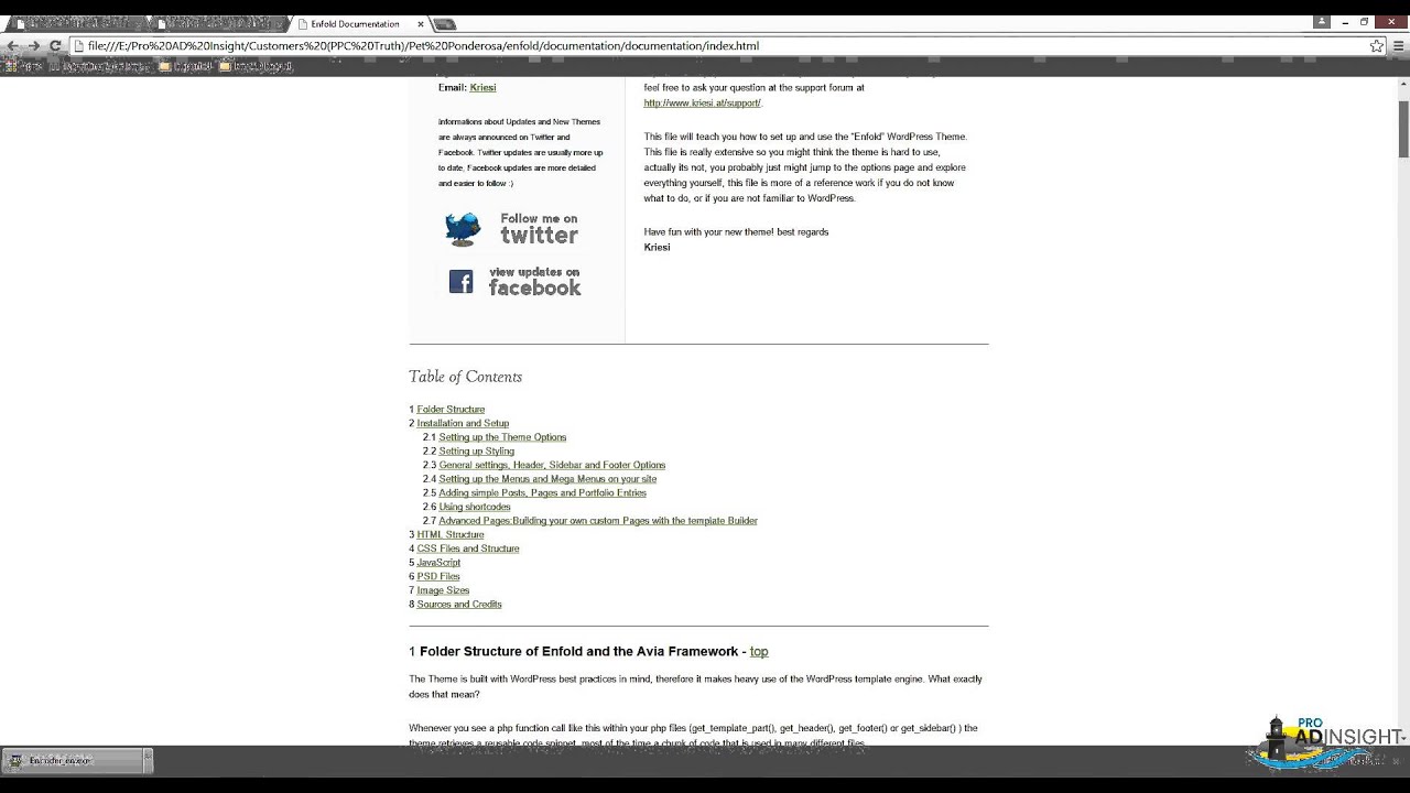 Enfold install with child theme (part 3) - YouTube
