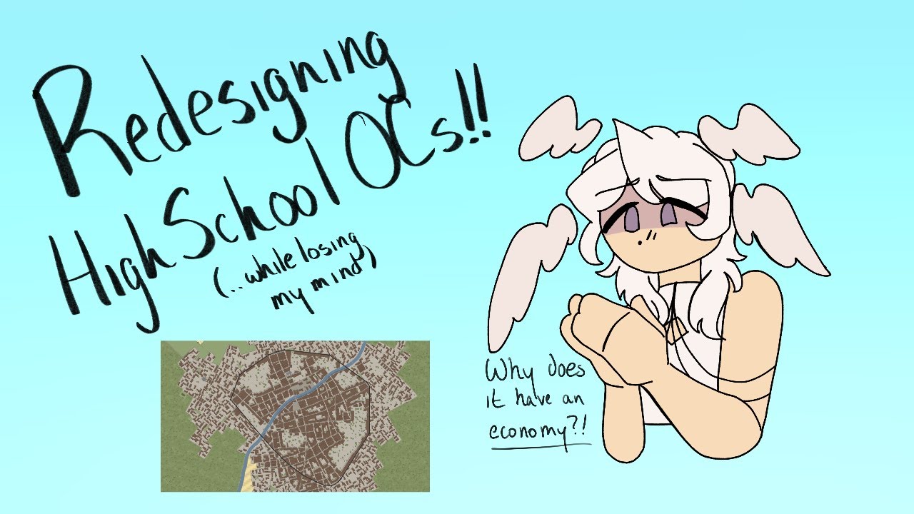 Re-Writing My Highschool Fantasy Story! || OC and World Design - YouTube