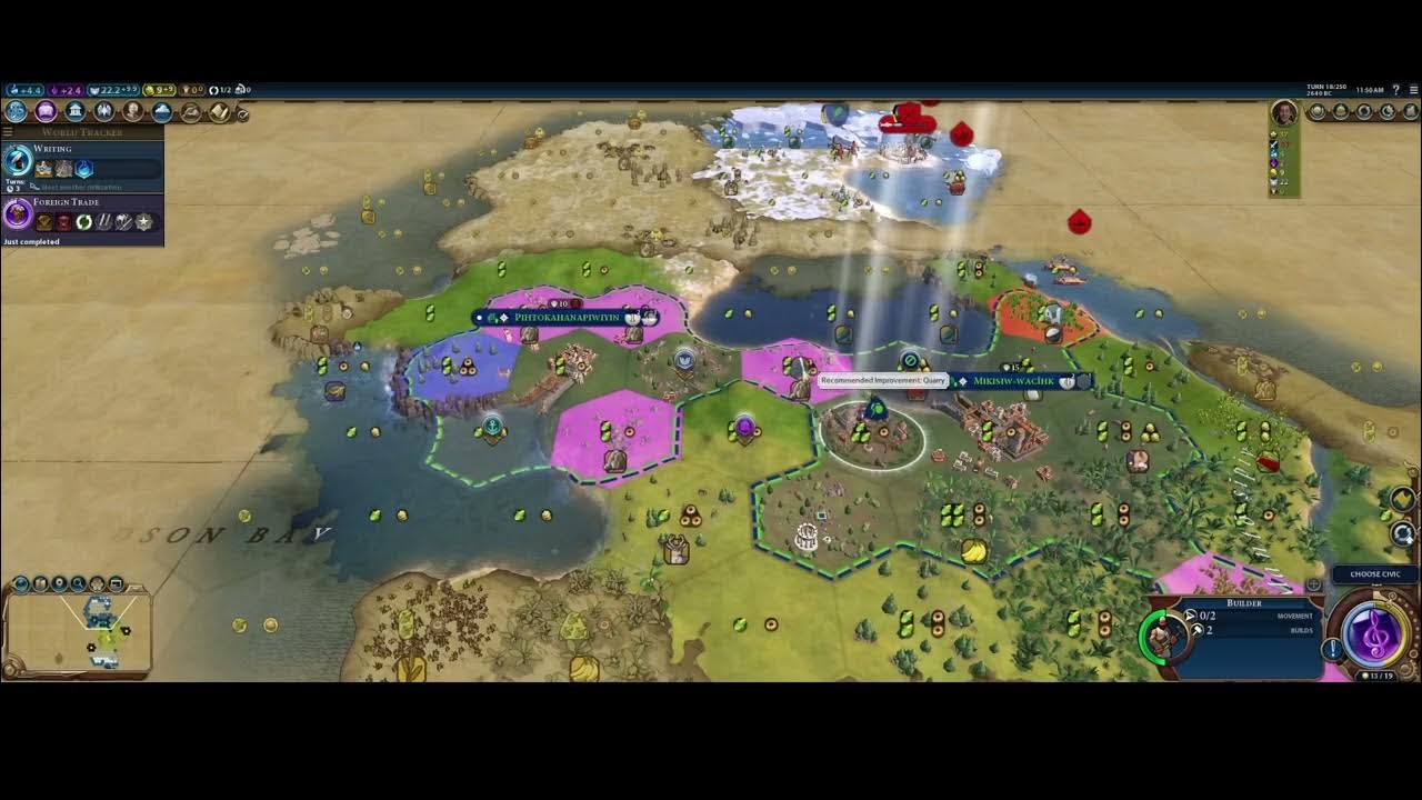 Day 18 - Explain to me the UI of production overflow PT2 CIV 6 "One Turn a Day" - YouTube