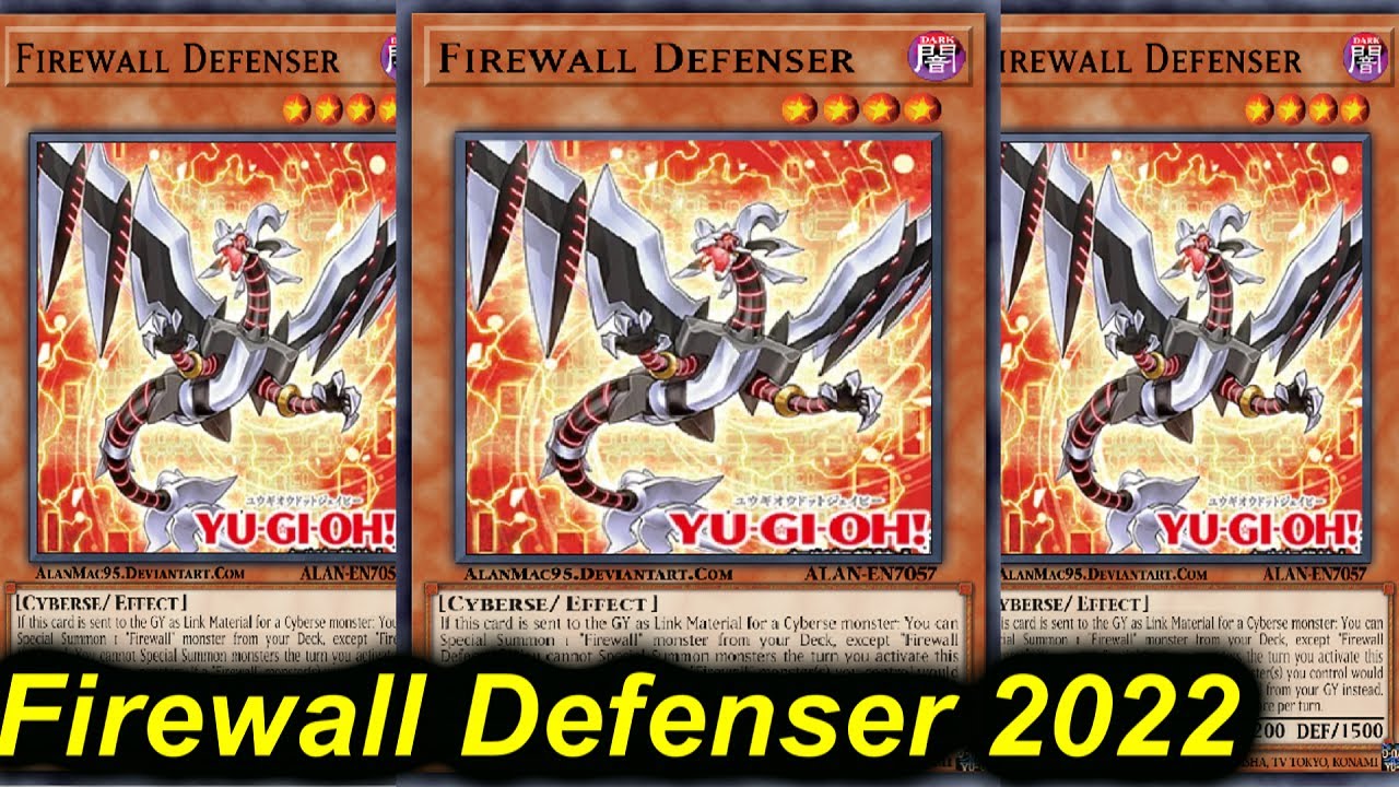 【EDOPRO】FIREWALL DEFENSER DECK 2022 - YouTube