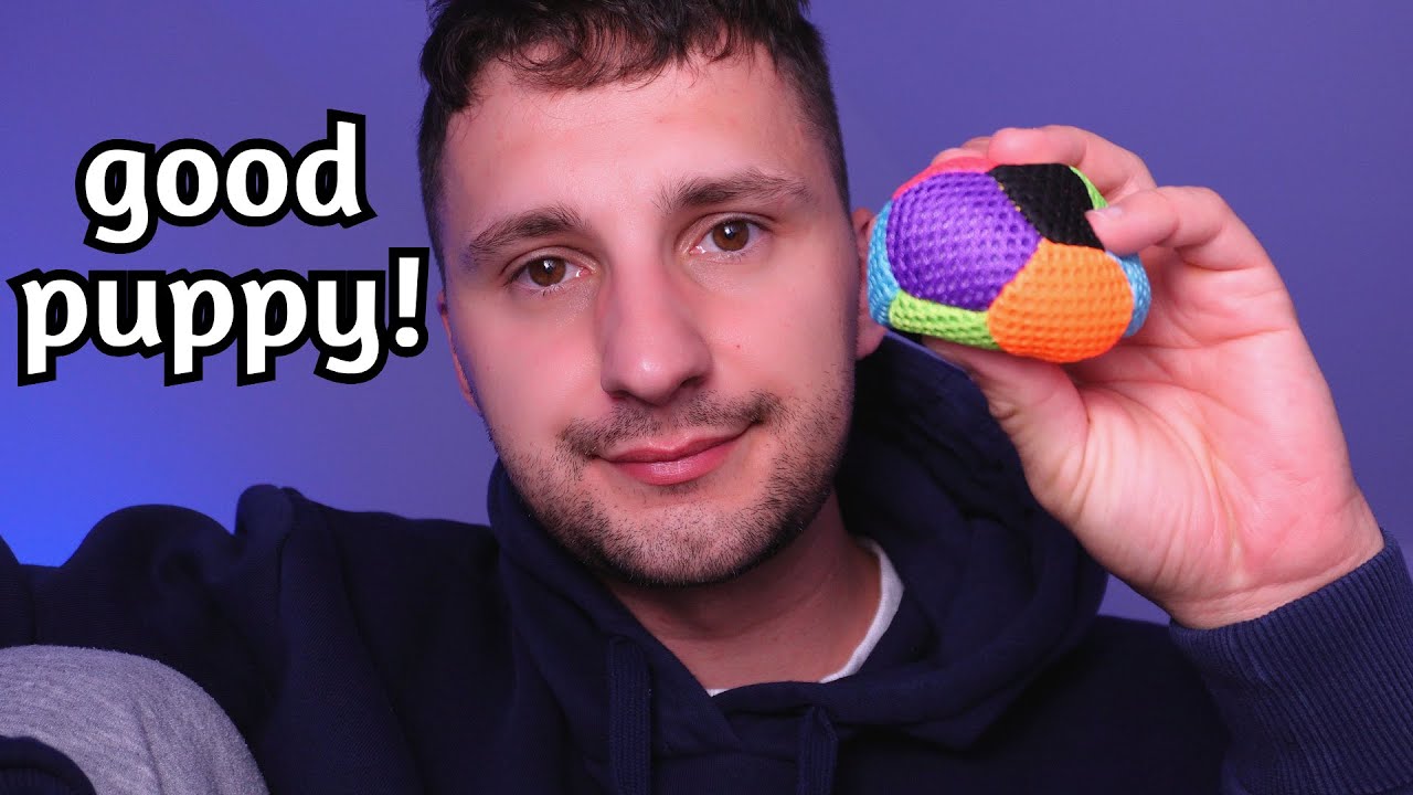 ASMR You're a sick puppy and I take care of you 🐶 - YouTube