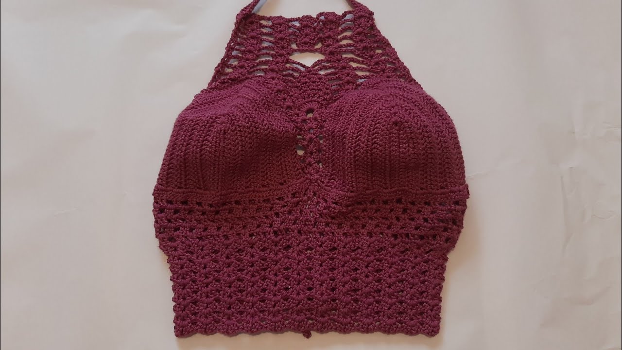 Top crosetat de Vara cu model Ananas - YouTube