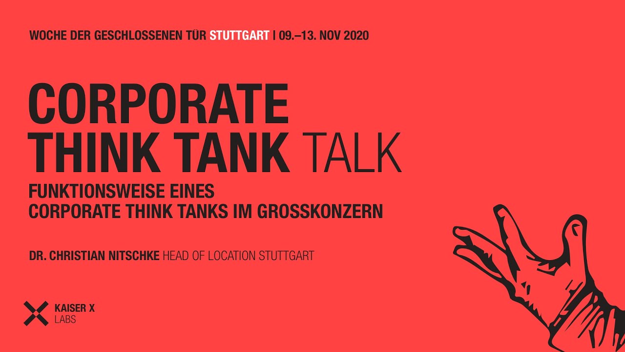 CORPORATE THINK TANK - YouTube