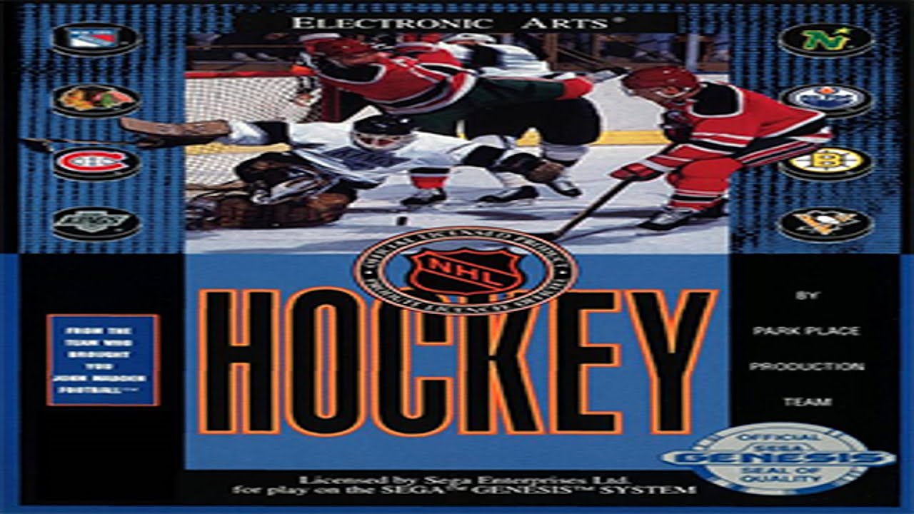 EA NHL Hockey (Sega Genesis) - YouTube