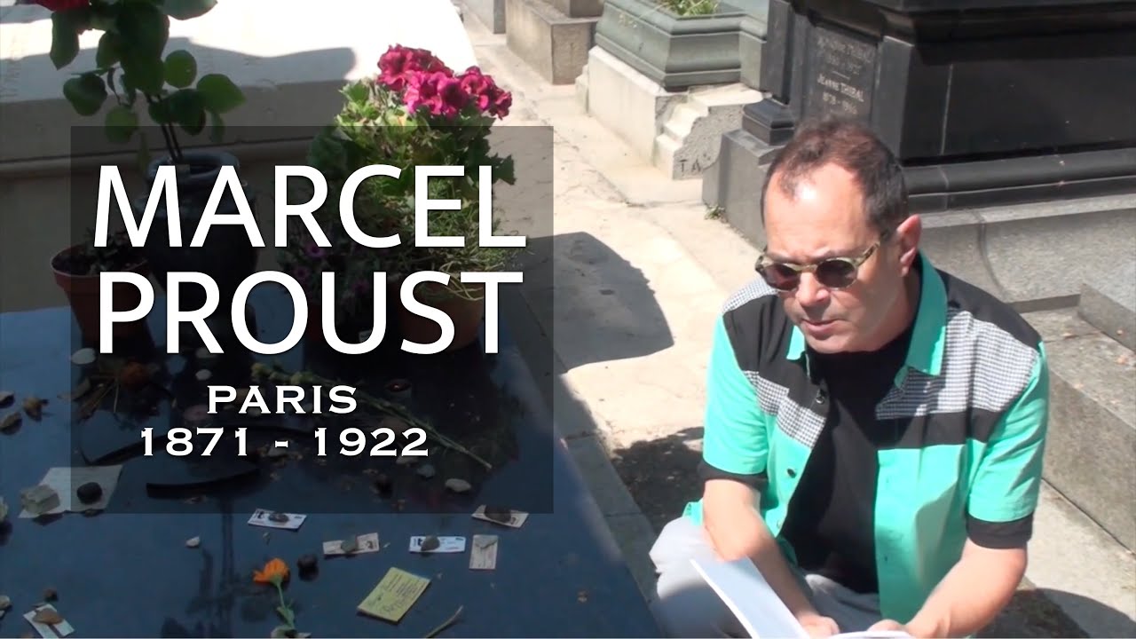 Author Marcel Proust (1871 - 1922) Memorial Gravesite in Paris - YouTube