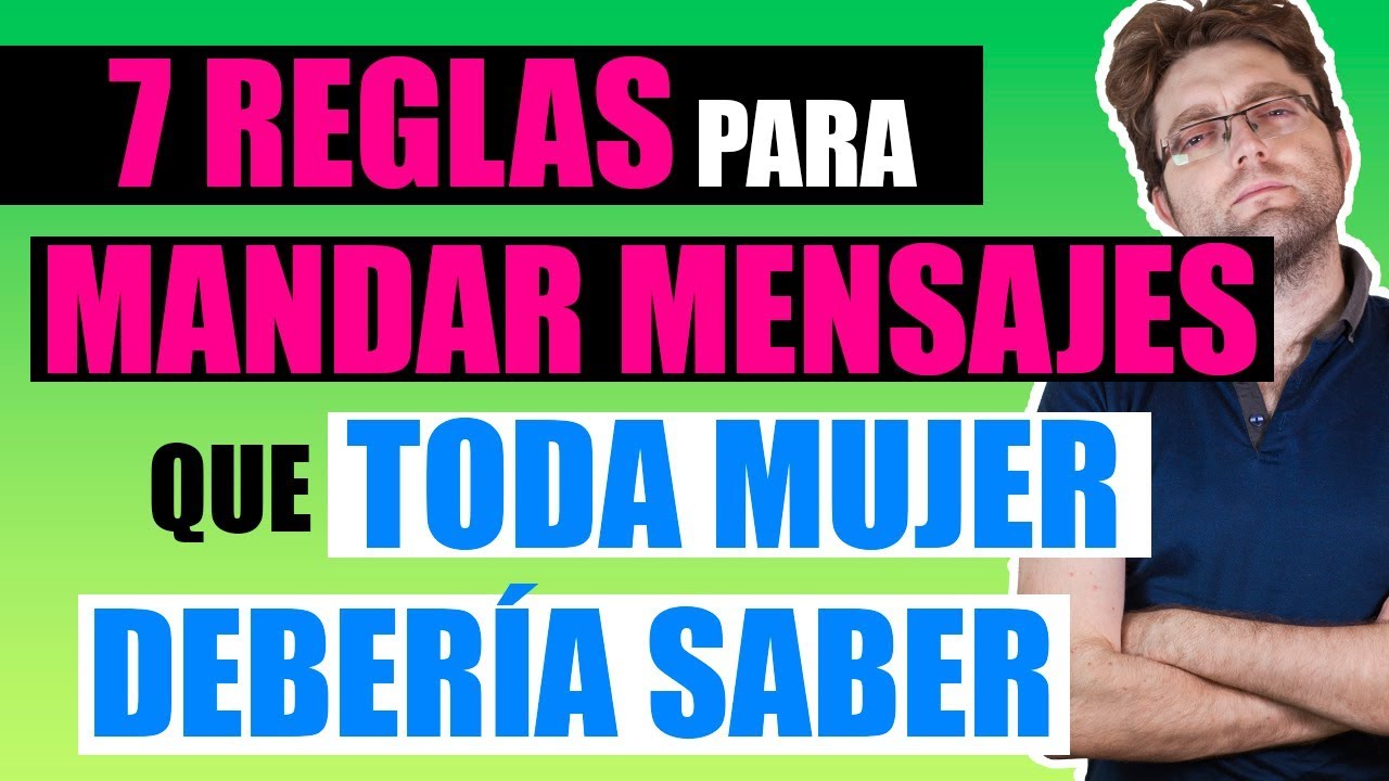 7 Reglas Para Mandar Mensajes De Texto Que Toda Mujer Debería Saber ...