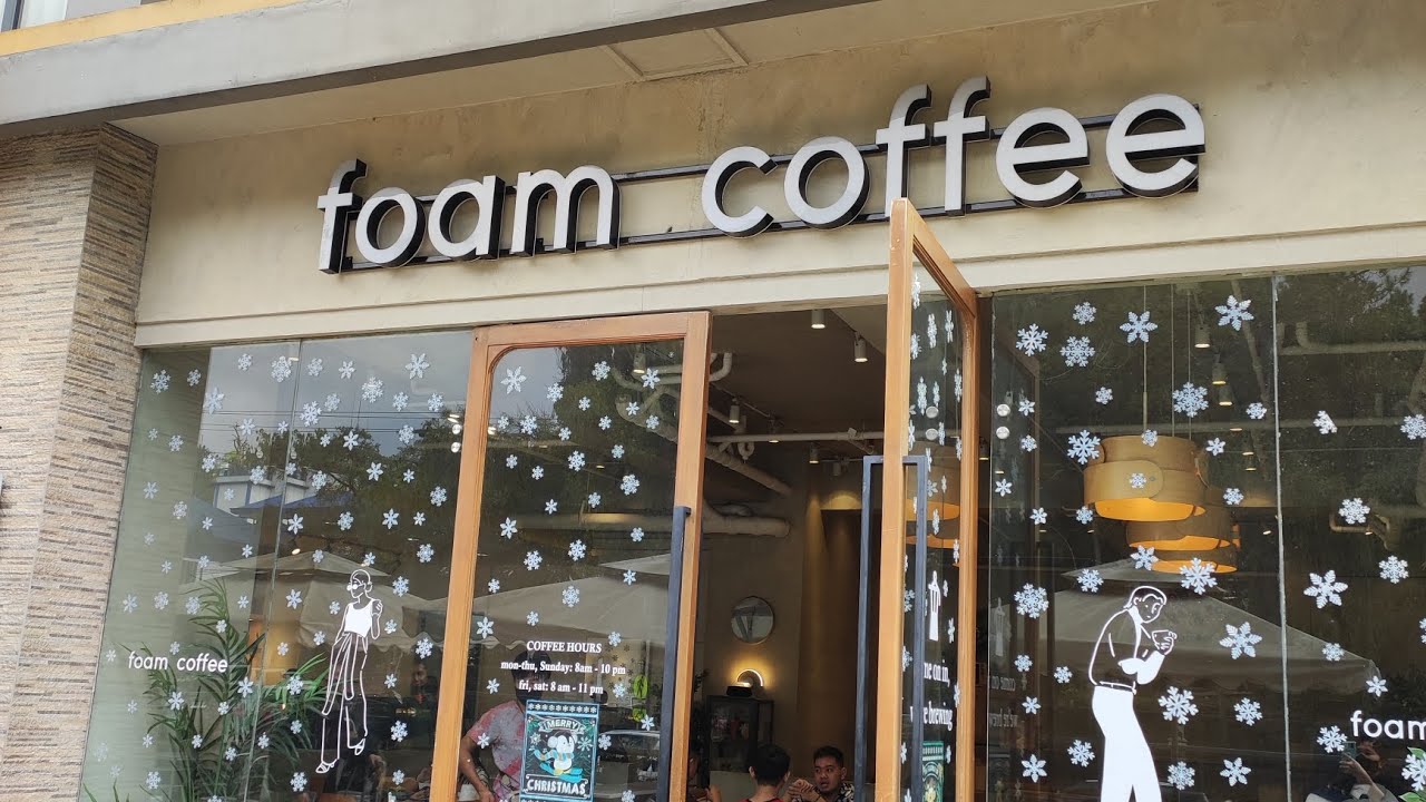 Korean Cafe in Baguio Review | FOAM COFFEE - YouTube