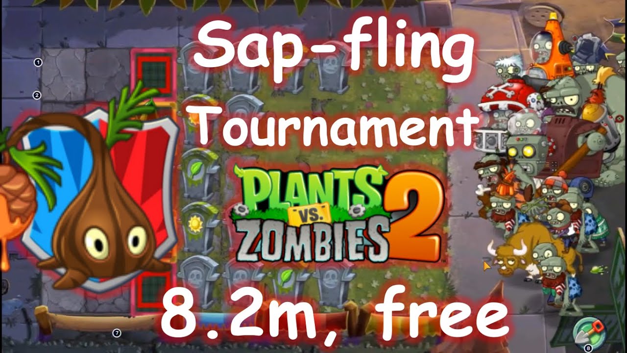 PvZ2 Arena Week 249 Season 48 Sap-fling Tournament 8.2m free - YouTube