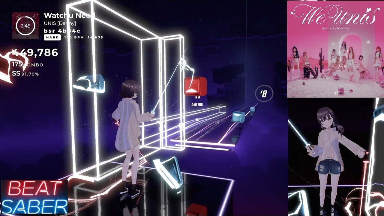 [BEAT SABER] Whatchu Need. - UNIS - YouTube