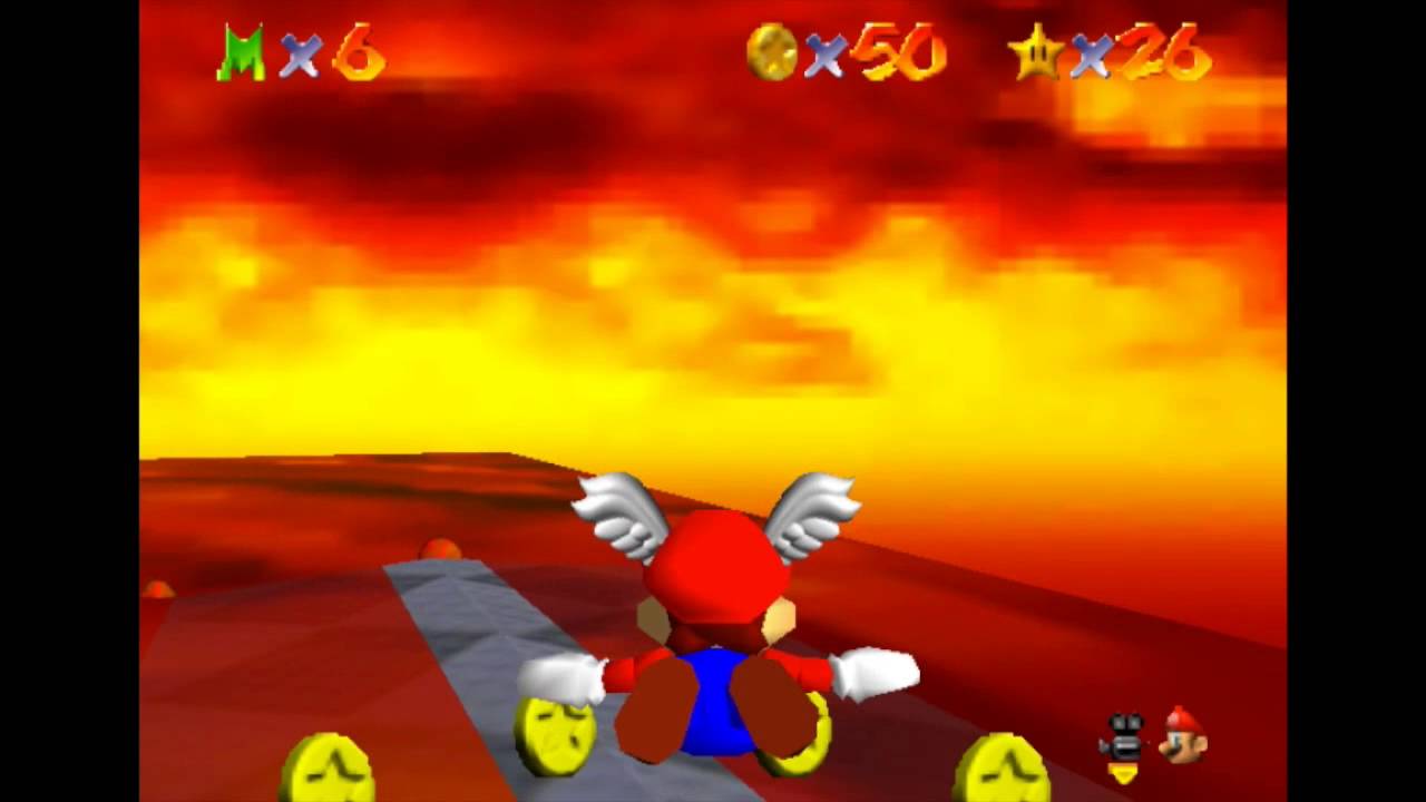 SM64 The Missing Stars: Inside the Volcano Walkthrough - YouTube